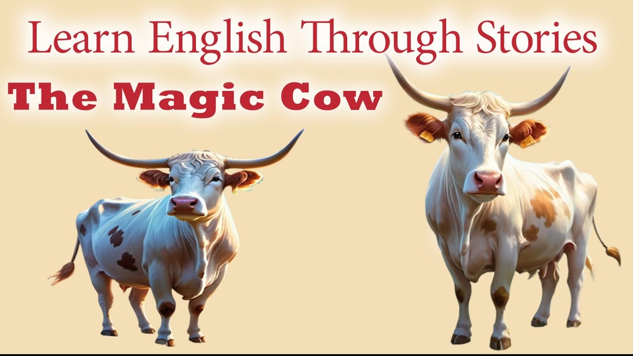 🌟 Learn English through Story 🌟 The Tale of the Magic Cow 🌟 - YouTube