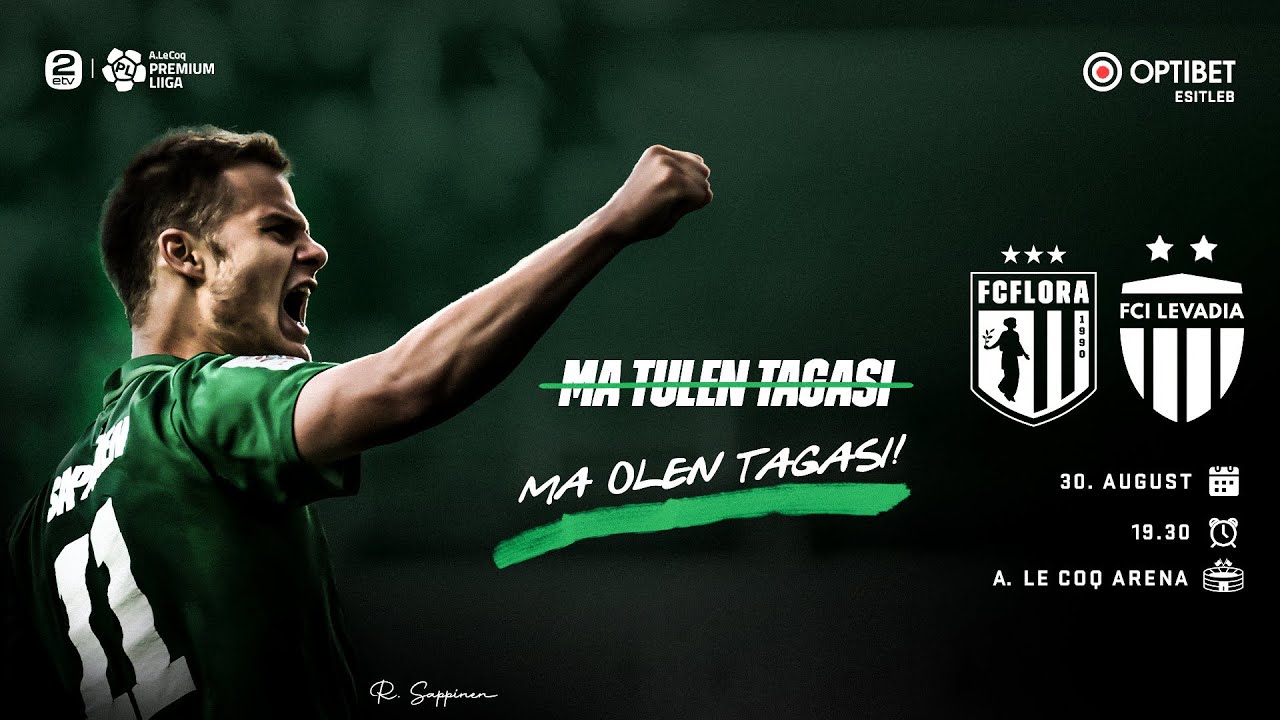 Optibet esitleb - Derbi 102 : FC Flora vs FCI Levadia - YouTube