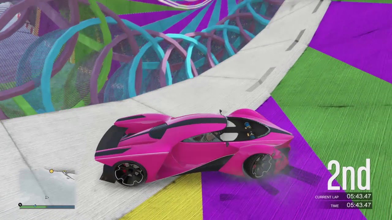 Grand Theft Auto V racing with connor - YouTube