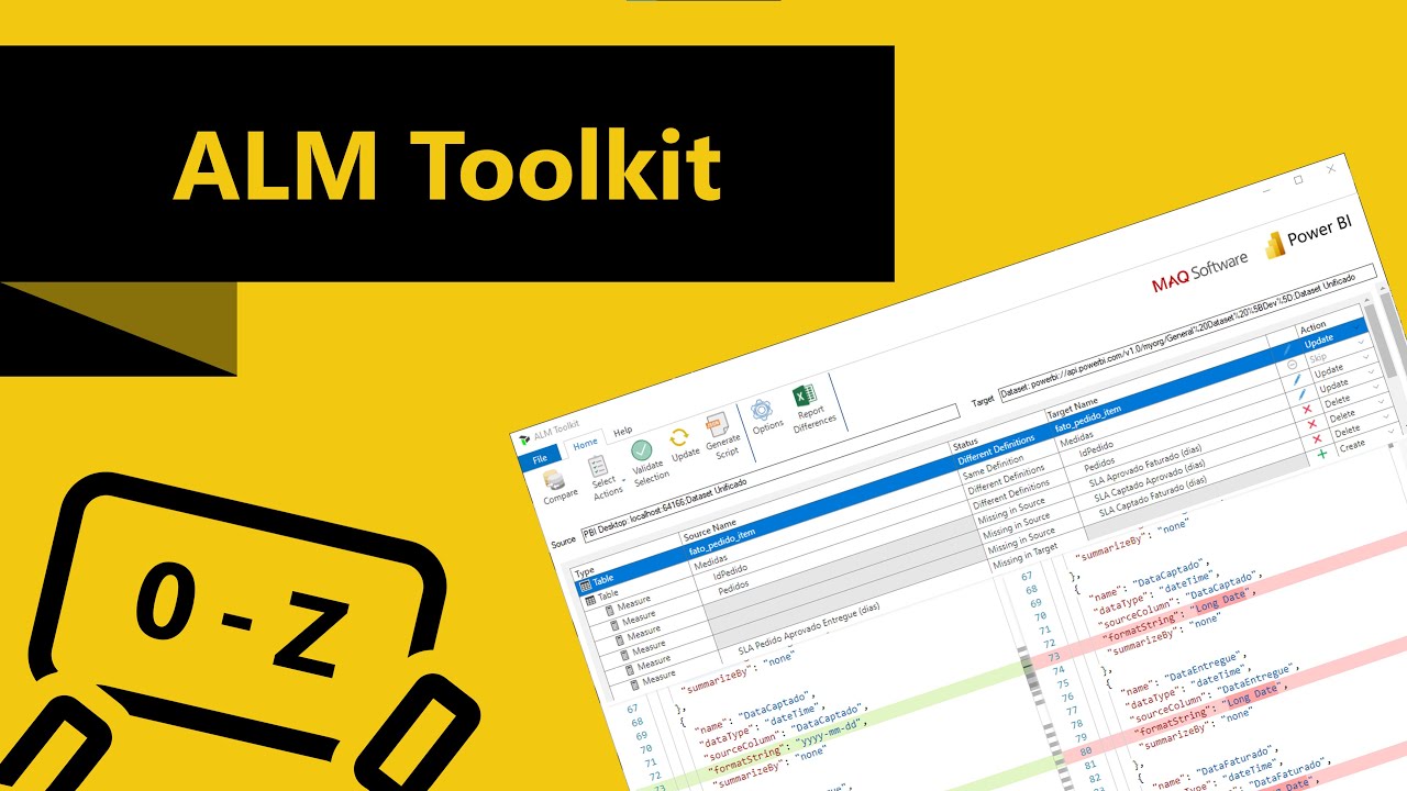 Controlando alterações com ALM Toolkit - YouTube