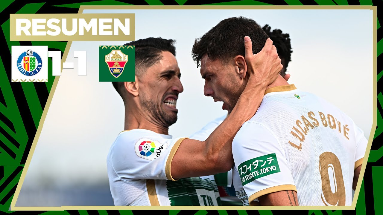 💚🎥 Resumen Getafe C.F. - Elche C.F. - Jornada 35 - La Liga Santander ...