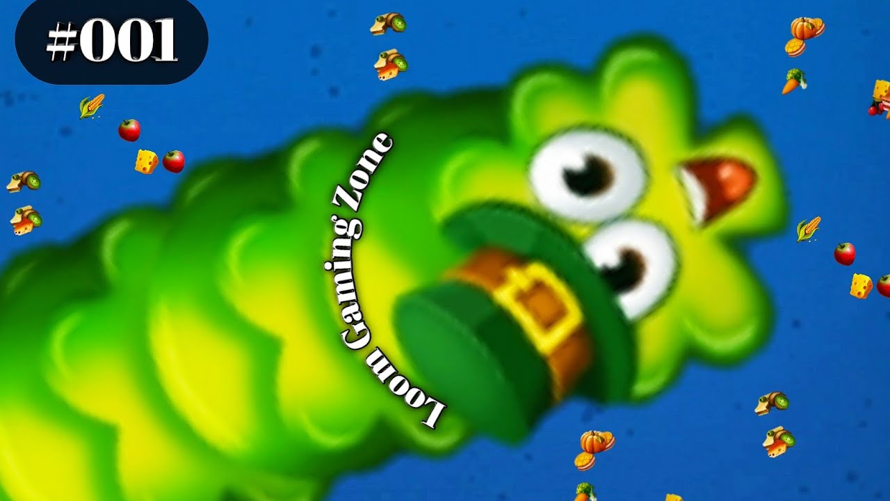 Wormszone.io Best Attacking mode worm Gameplay | Saamp wala game ...