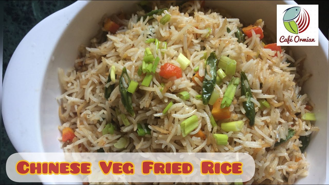 Chinese Veg Fried Rice - Easy to Cook - Chinese Combo Part 2 - YouTube