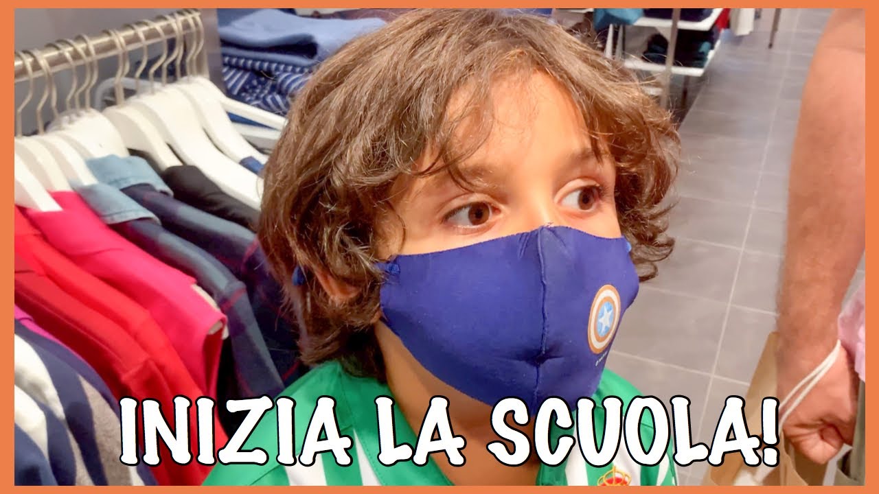 CI PREPARIAMO PER L'INIZIO DELLA SCUOLA DI RICCARDO | Family Vlog 10 ...