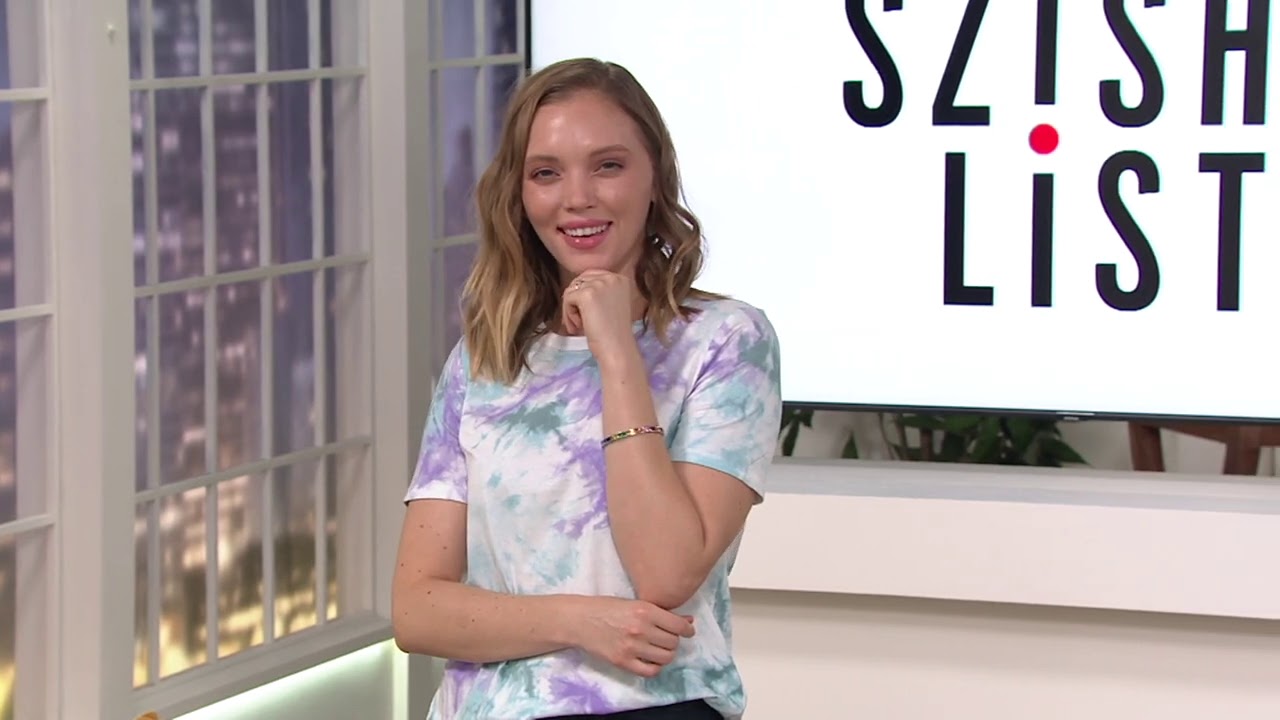 Diamonique x Lisa Mason Princess Cut Rainbow Bracelet on QVC - YouTube