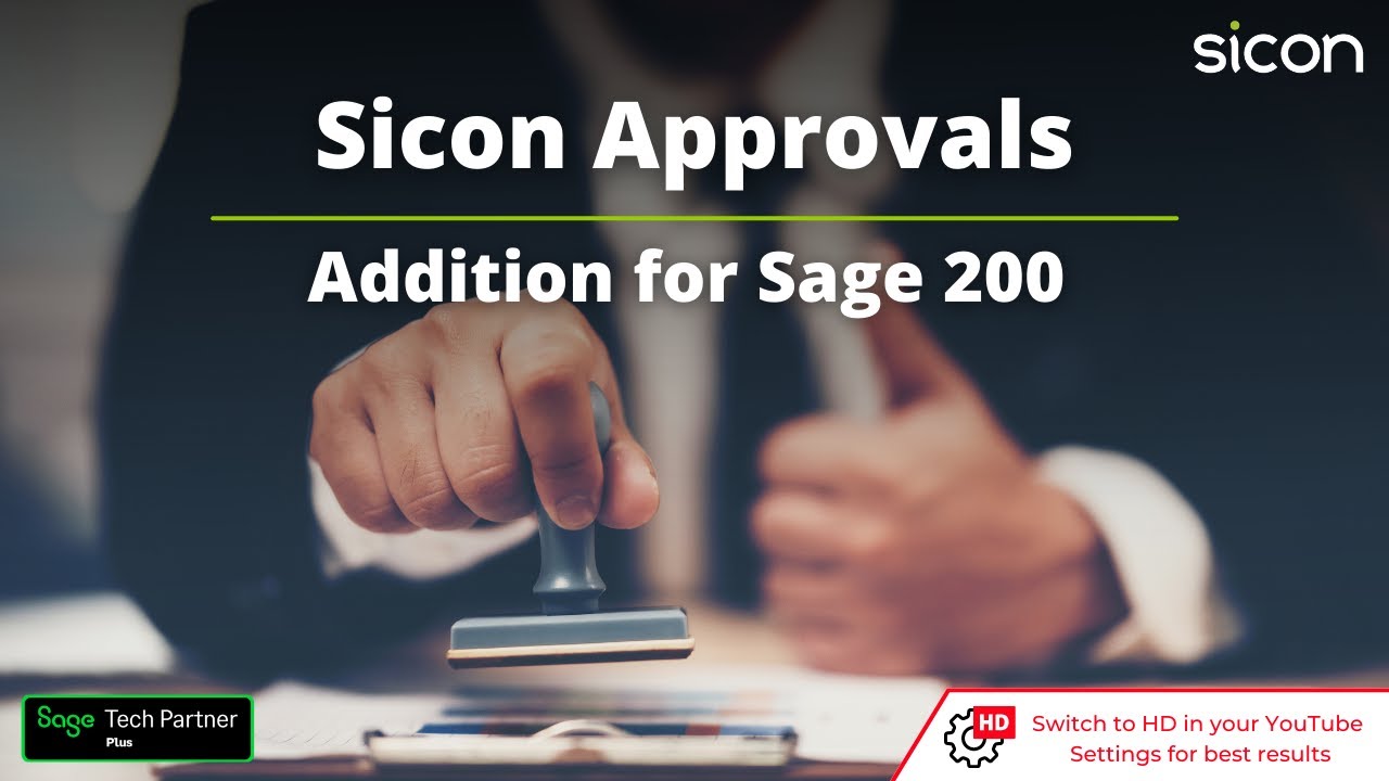 Sicon Approvals Product Overview - YouTube