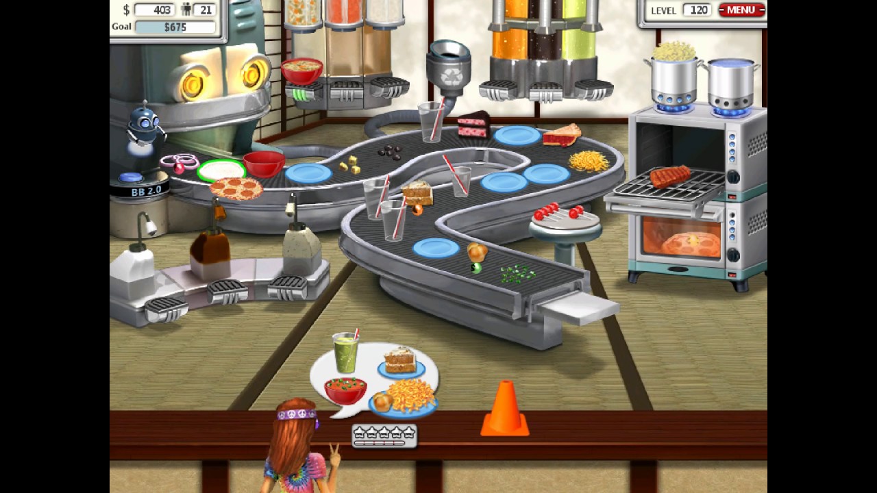 Burger Shop 2. - Expert Level, Final (120th) Stage, Perfect score ...