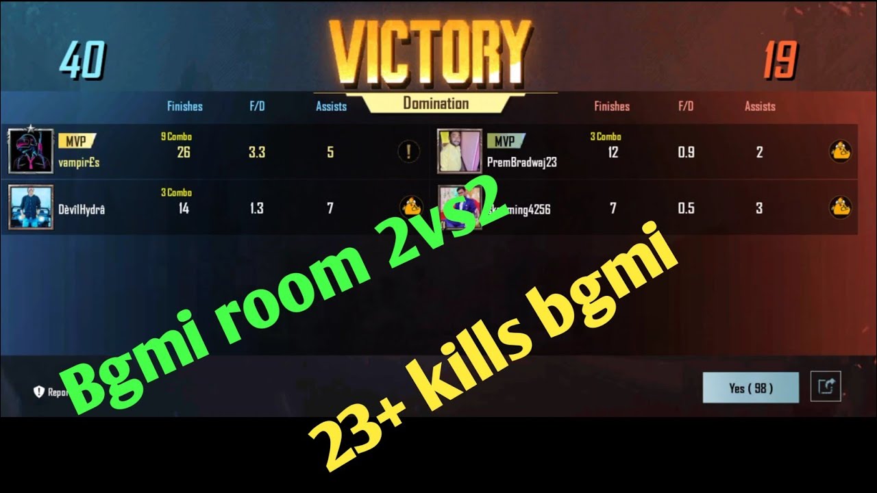 bgmi room match 2vs2😎😎 23+kills - YouTube