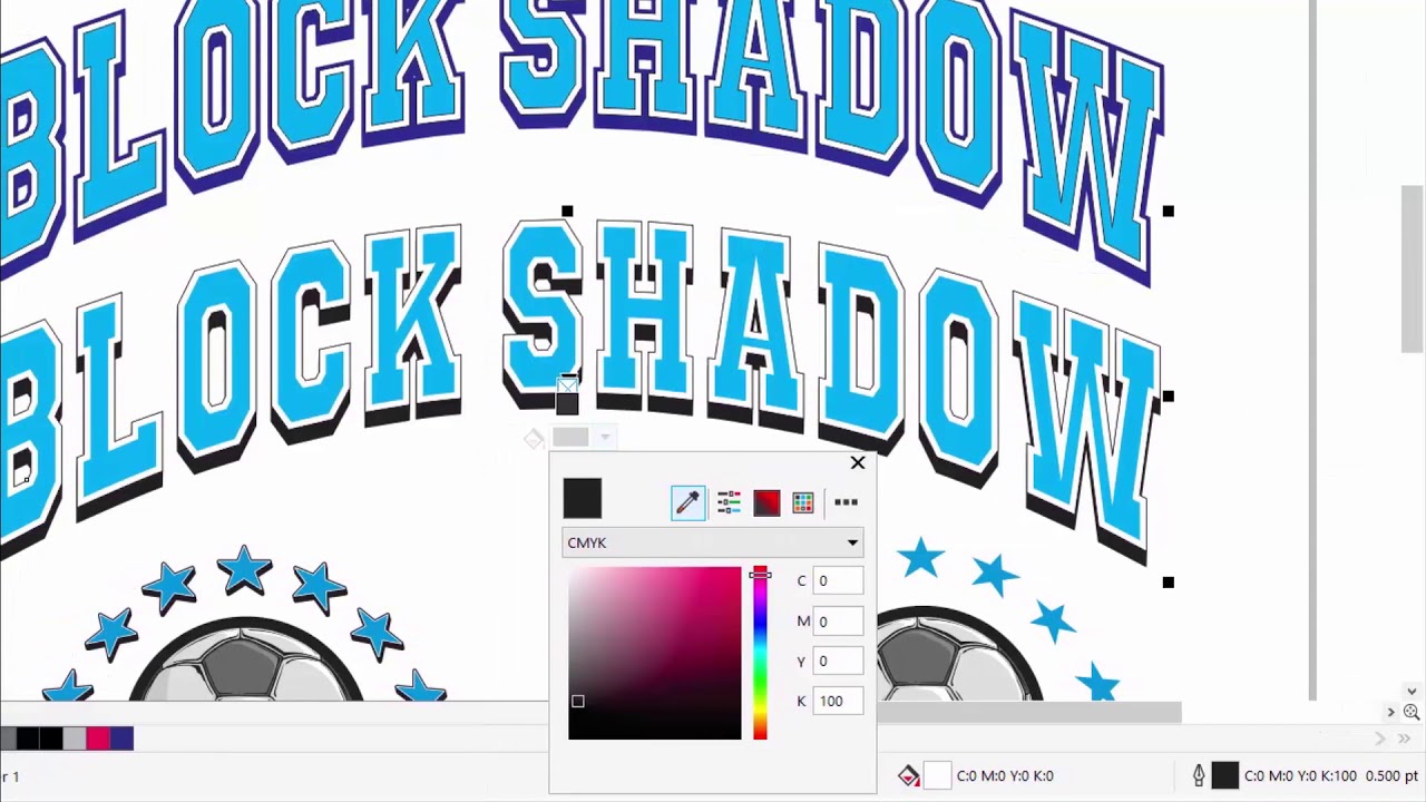 Adding Depth With The Block Shadow Tool In CorelDRAW YouTube adding-depth-with-the-block-shadow-tool-in-coreldraw-youtube