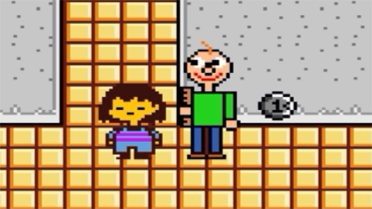 Baldi Battle in Undertale #2 (ENDING) - YouTube