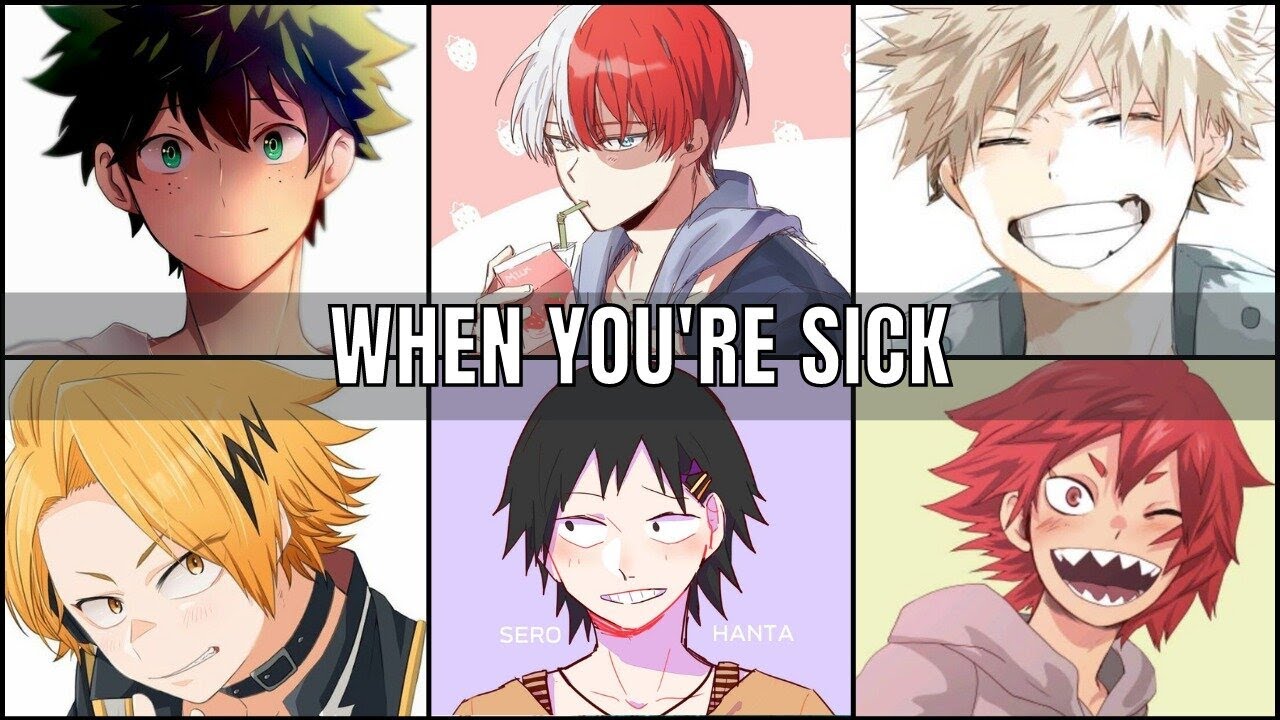 When you get sick | bnha x Listener | MHA ASMR - YouTube