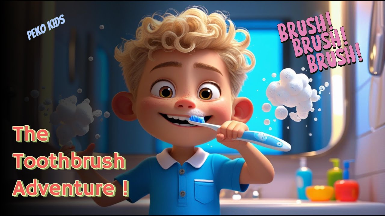 😁The Toothbrush Adventure!🦷 | Toddlers songs💛 | 🌟Fun Song for Kids🪥 | The Epic Toothbrush Quest🎶 ...