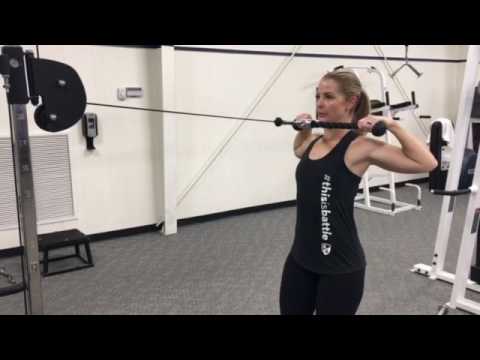 Cable Face Pulls with Rope Attachment - YouTube
