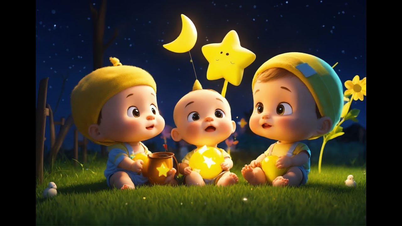 Sitara chamak rha ha Kids Cartoon | Kids song #AZCartoons # ...