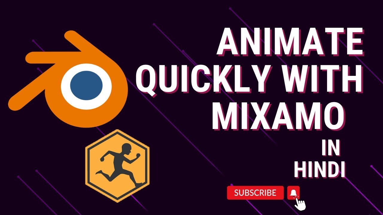 EASY ANIMATION USING MIXAMO AND BLENDER FOR BEGINNERS | ONLY VIDEO YOU ...