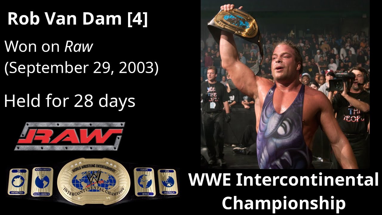 WWE Intercontinental Championship History (1979 - 2022) - YouTube