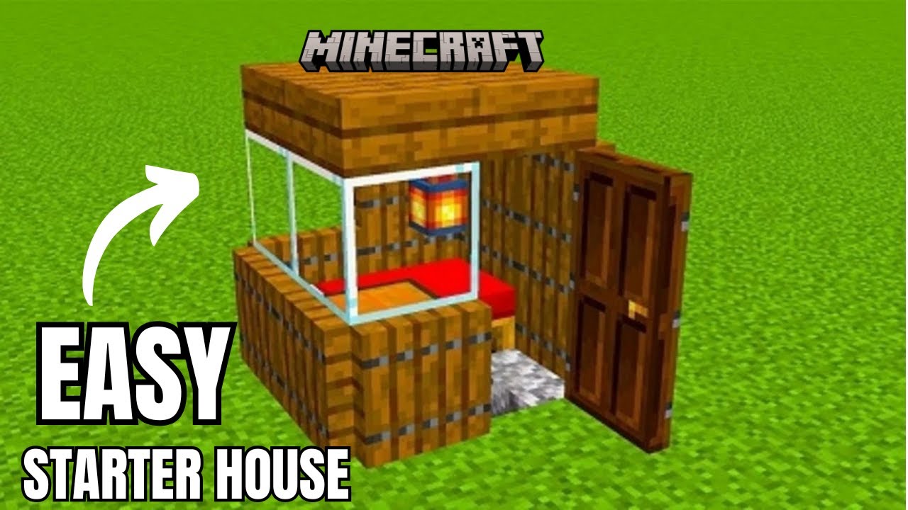 Minecraft: Easy Mini House | TUTORIAL | - YouTube