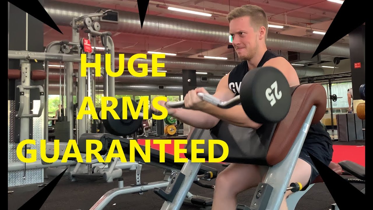 HOW TO GET GIANT ARMS! - FULL ARM WORKOUT WITH THE BOYS! - YouTube