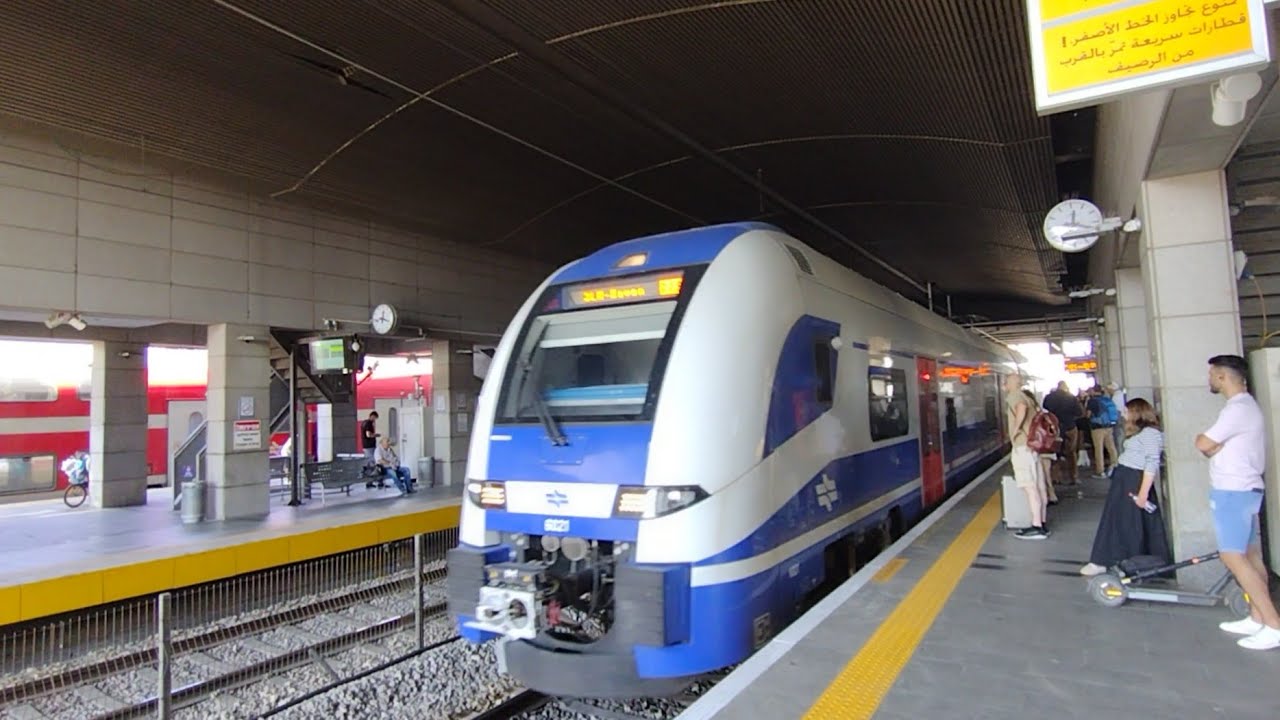 TRAINS I Israel Railways (Tel Aviv to Jerusalem) - YouTube