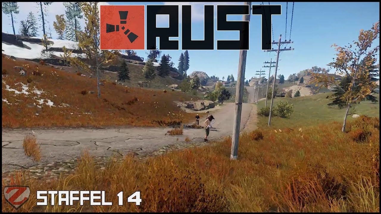 RUST [S14] #03 - Butze bauen und Umgebung erkunden - Gameplay German ...