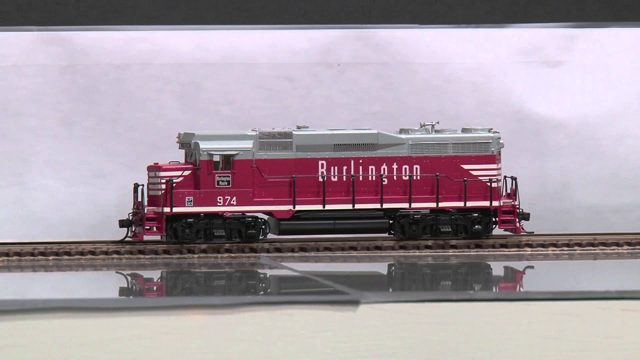 055465-HO Brass Model Train - CIL 2156.1 CB&Q Burlington EMD GP-30 ...
