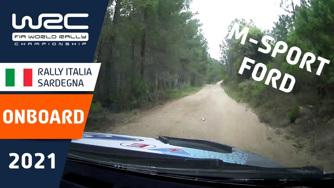 ONBOARD compilation M-Sport Ford / WRC Rally Italia Sardegna 2021 - YouTube