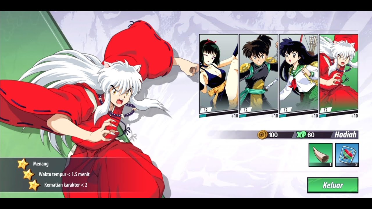 Inuyasha Awakening Indonesia Gameplay / Chapter 1 to 3 Clear / Mobile ...