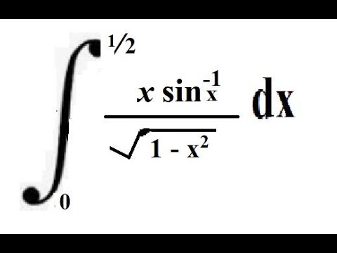 integrate xarchsin over sqrt of 1 minus x squared | Integration | JEE ...