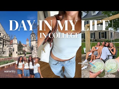 DAY IN MY LIFE IN COLLEGE | studying, gym, & classes