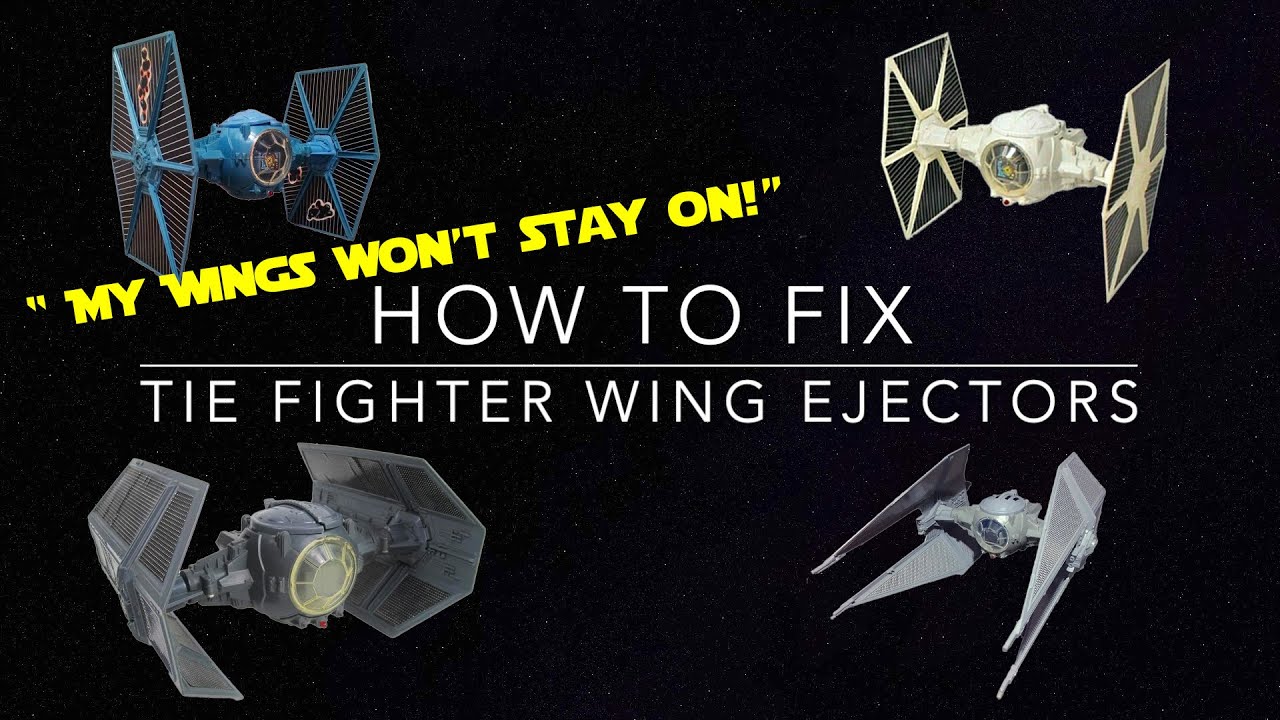 TIE Fighter Wings won't stay on? Here's why, AND how to fix them! - YouTube