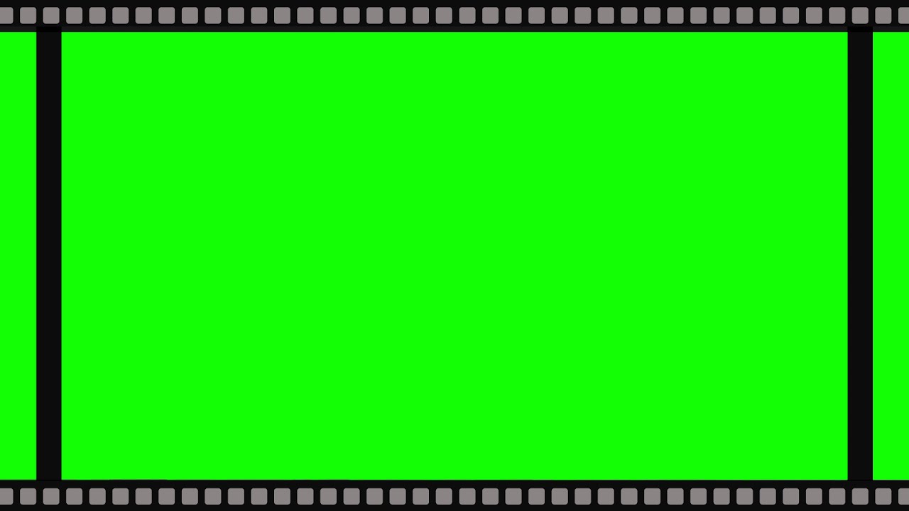 4K Film Reel Green Screen Effect Free Download || Film Strip Chroma Key ...