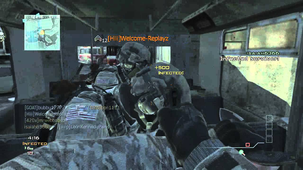 4 man kill feed infected interchange - YouTube