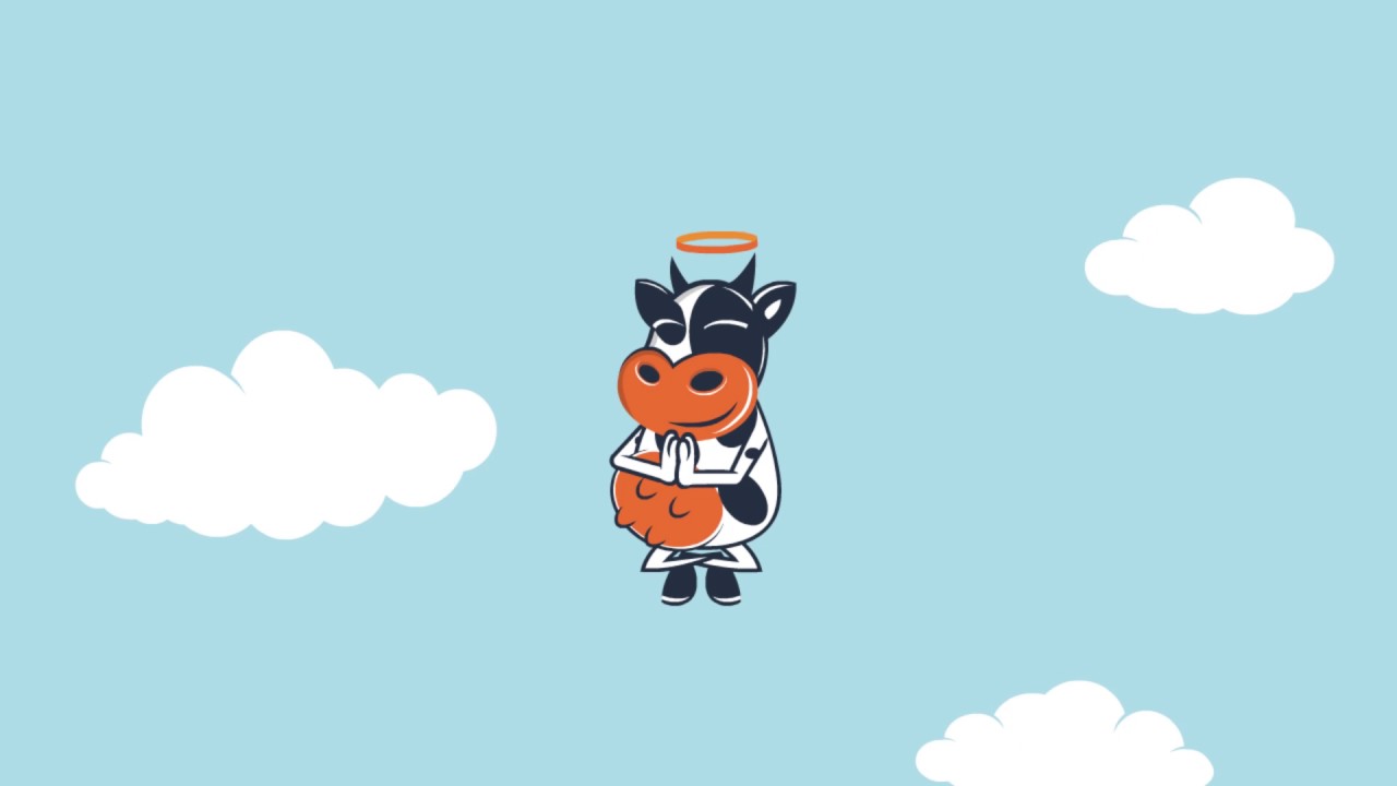 Character Animation and Logo Loop for Holy Cow Indian Cuisine - YouTube