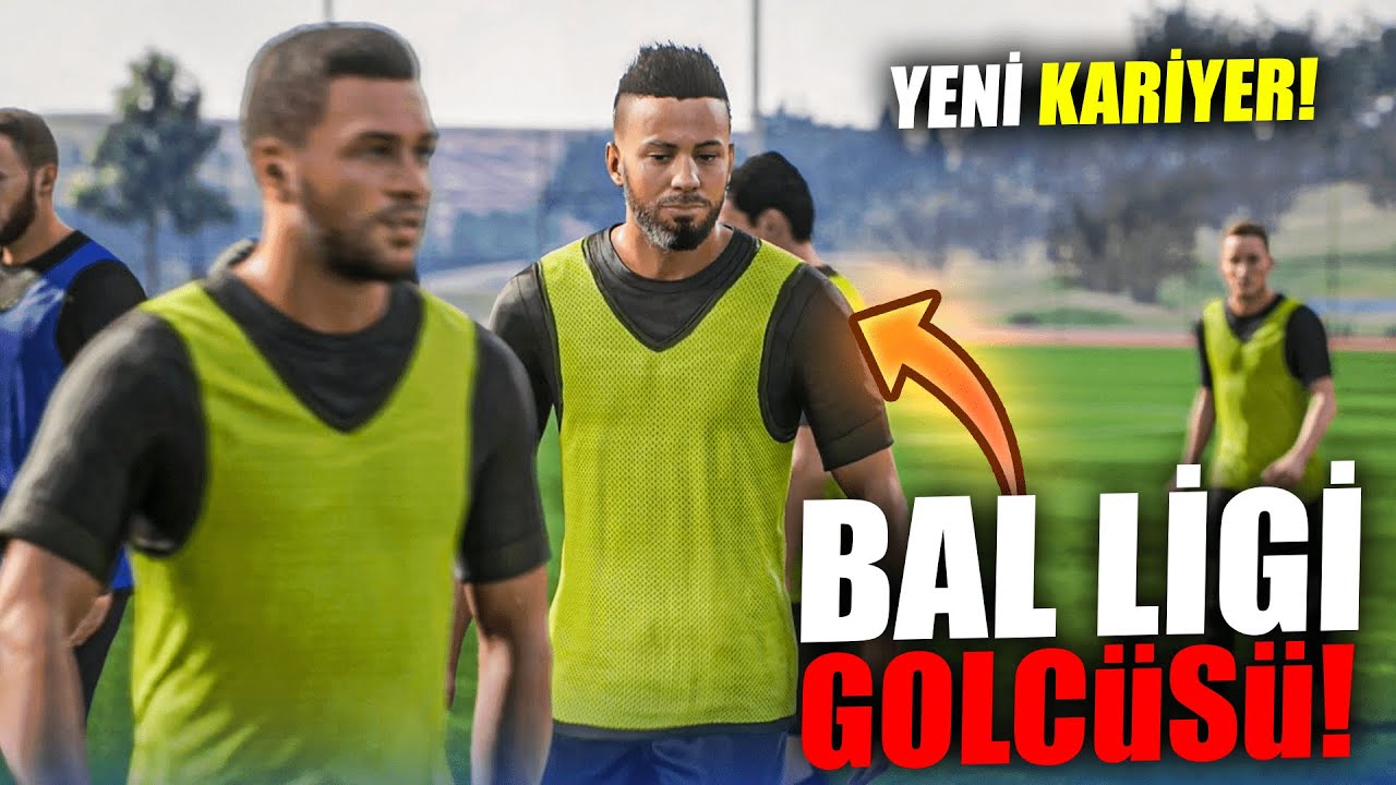 BAL LİGİ GÖLCÜSÜ 3. LİG YENİ KARİYER - FC 24 OYUNCU KARİYERİ - YouTube
