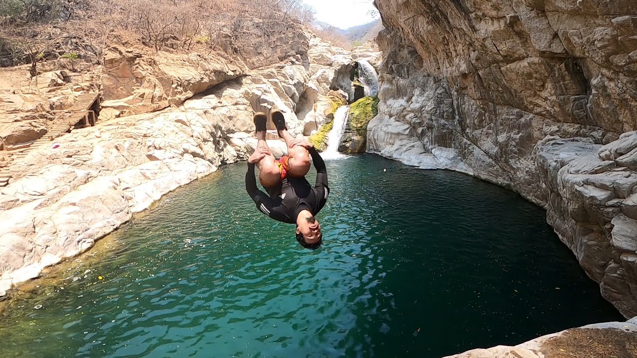 Clavados en El Salto, Minatitlán, Colima - YouTube