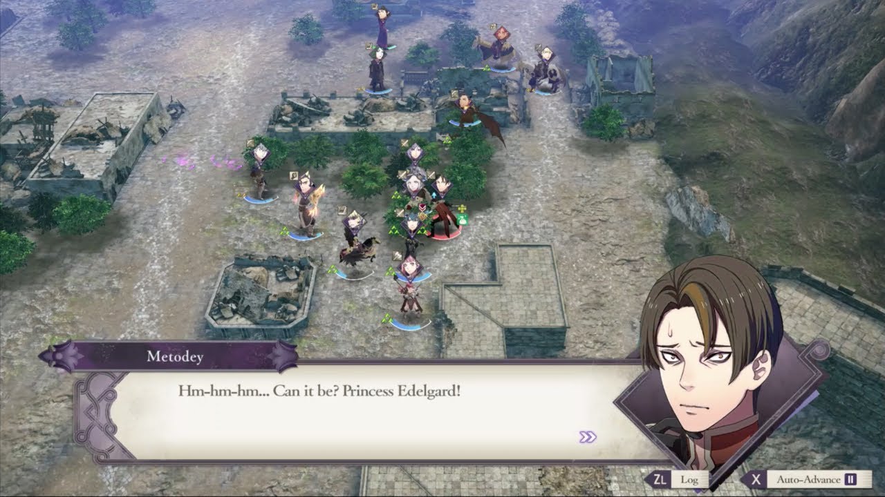 Fire Emblem Three Houses - Metodey vs Edelgard Unique Dialogue ...