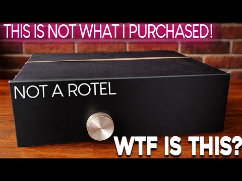I Bought a Rotel Off Ebay - What Arrived was Shocking but NOT a Rotel