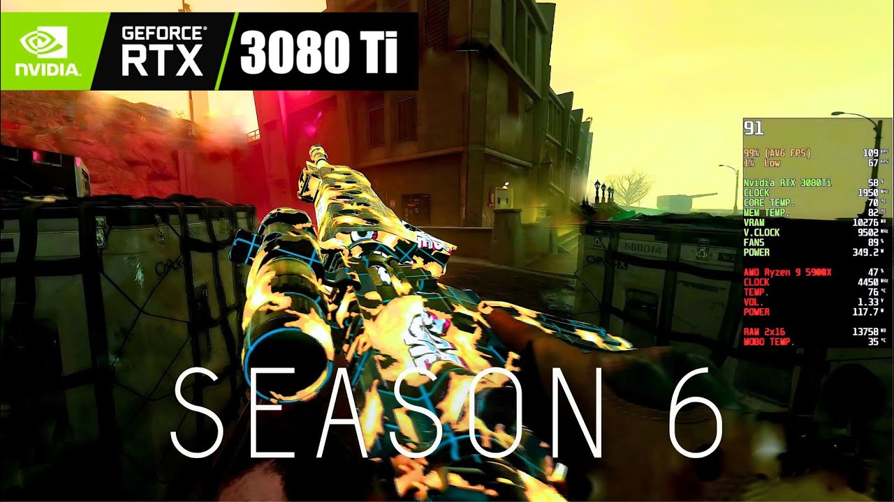 WARZONE 3 : SEASON 6 | RTX™ 3080 Ti 12GB (2K ULTRA GRAPHIC ) - YouTube