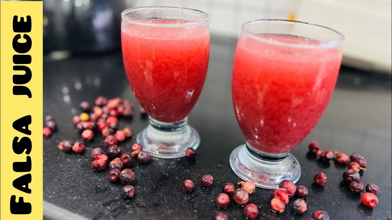 Refreshing Falsa Juice Recipe | Summer Special | FOOD BY RIM - YouTube