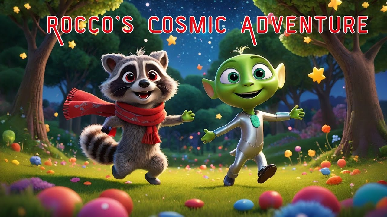 Rocco's Cosmic Adventure/Rocco’s Cosmic Alien Adventure/Fun Bedtime ...