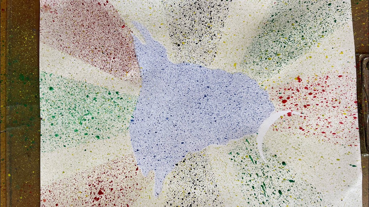 Shiva painting using spray method #shiva #art #youtube #drawing #tricks ...