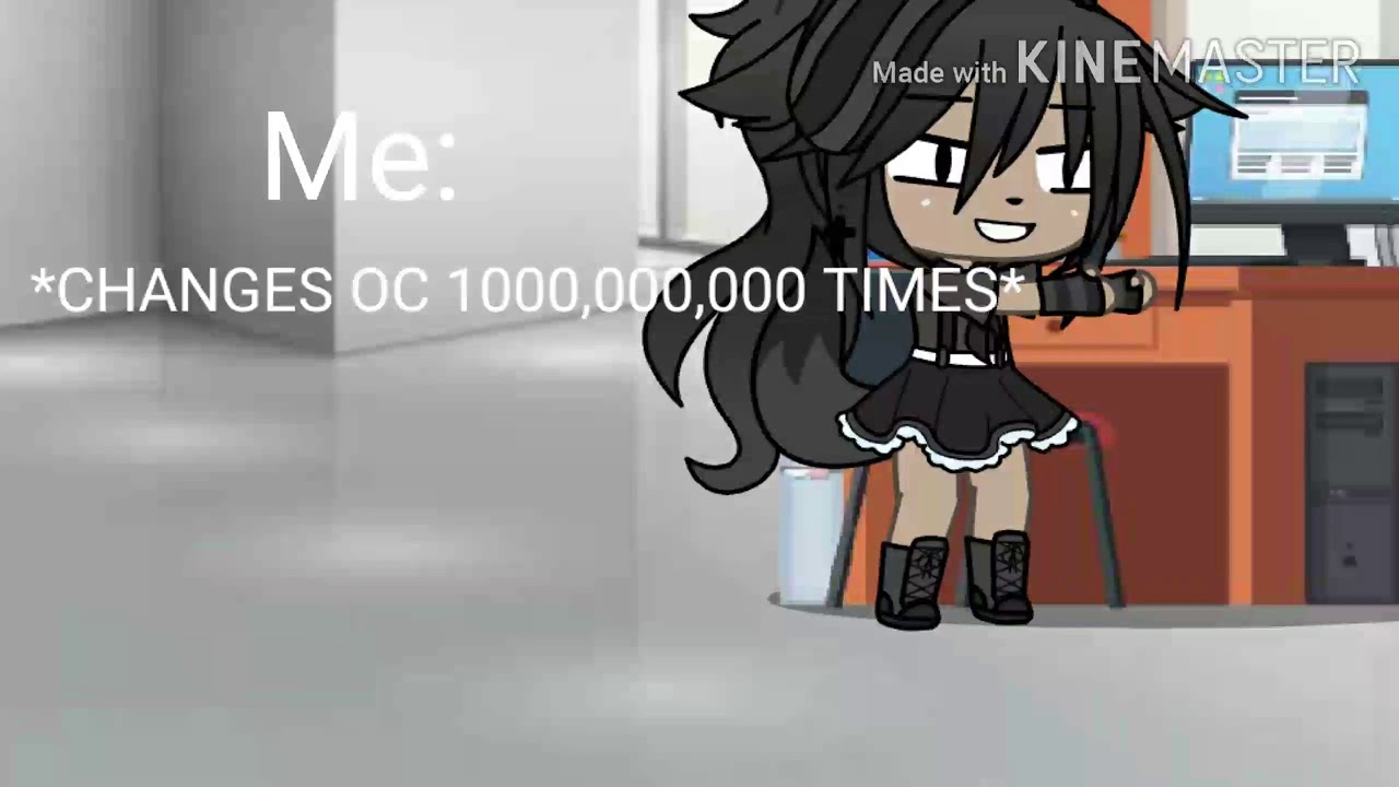 Finding out how to have a good oc (1000,000,000 time changing oc) - YouTube