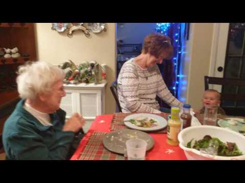 Grandma and Brady baby talk