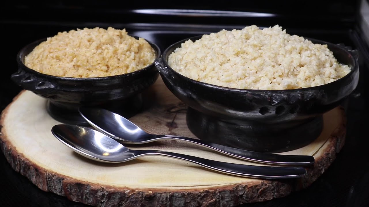 Ethiopian food ተበልቶ የማይጠገብ ለፆም መፍቻ በልዩ የተዘጋጀ የገብስ ቅንጬ አሰራር - YouTube