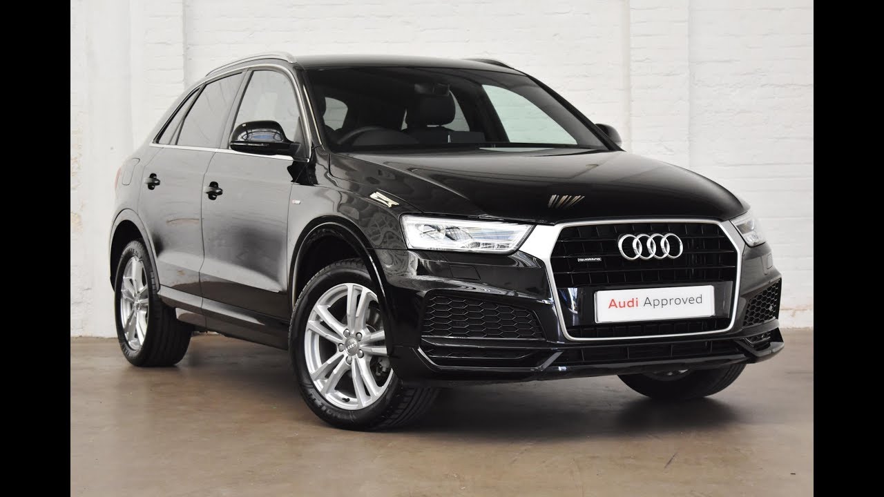 GL67FXS AUDI Q3 TDI QUATTRO S LINE EDITION BLACK 2017, Slough Audi ...