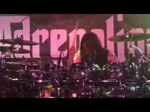 Adrenaline Mob drummer Jordan Cannata live Scottsdale, Az 7-9-2017 Pub ...
