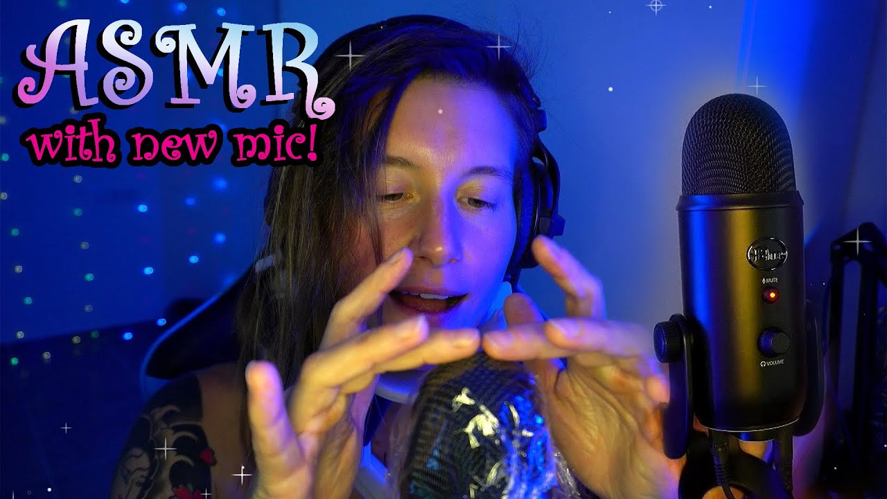 ASMR | new mic UNBOXING & enjoying the stereo mode: from Elgato wave:3 ...