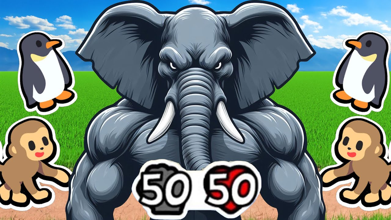 The World's Fastest 50/50 Elephant?!?! - YouTube