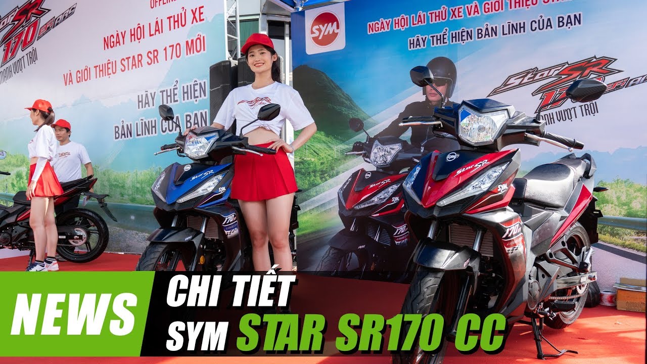 Chi tiết Xe Côn tay SYM STAR SR 170cc ABS: Thách thức Exciter và Winner ...