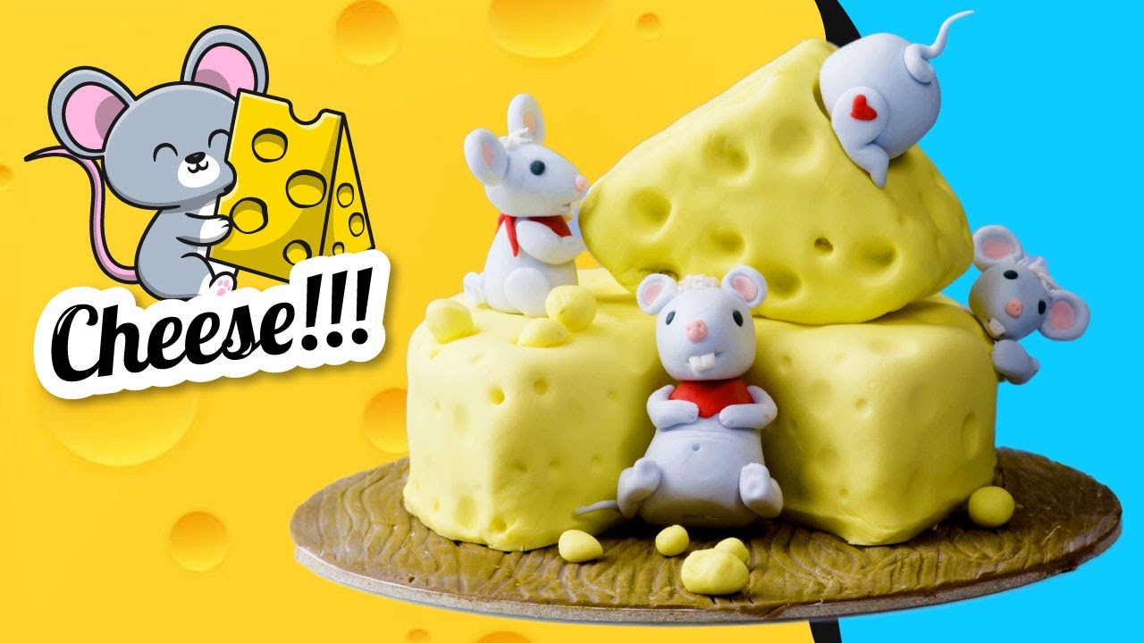 Jerry Mouses And Cheese Cake | Beautiful Fondant Cake Ideas | WeCake ...